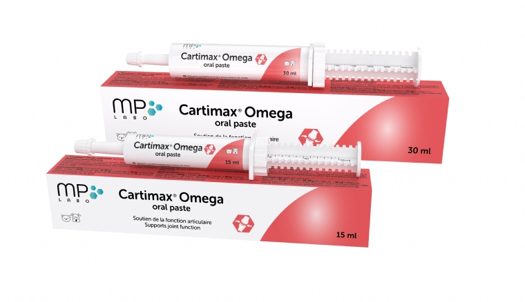 La gamme Cartimax s'enrichit d'une référence en pâte orale